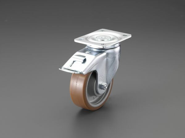 耐熱温度:-30〜70℃材質:金具:スチール、車輪:ポリウレタン車輪径×幅:150×50mm全高:197mm耐荷重(kg):750ボールベアリング自在車輪、後ストッパー付EA986KH-22楽天 JP店　