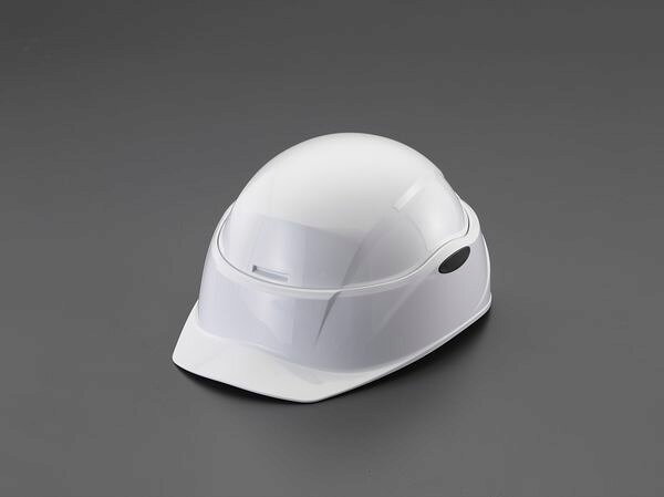 材質:ABS樹脂頭サイズ:47〜62cm厚生労働省保護帽検定合格品飛来・落下物、墜落時保護用スチロールライナー付あごひも付シールド面は耐薬品特殊加工仕様EA998BA-11楽天 JP店　