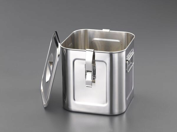 材質：ステンレス(18-8)容量：5.3L内寸サイズ(mm)：180×180×180(H)EA508SC-156楽天 JP店　