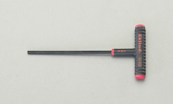 軸長：150mmサイズ：7/32”軸長はハンドルの根元からの長さです。ノンスリップグリップEA573BN-8A楽天 JP店　