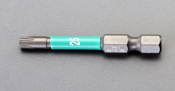 六角シャンク：1/4"サイズ：T25全長：50mmIMPAKTORシリーズトルクスビットダイヤモンドコーティングインパクトドライバーにも使用可能なビットです。EA611MD-125A楽天 JP店　