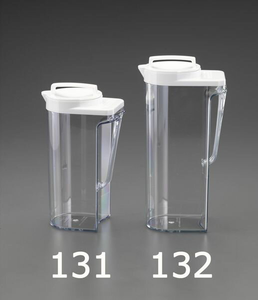 耐熱温度：100℃材質：AS樹脂容量：2.2Lサイズ：152(W)×99(D)×301(H)mm茶シブ付着防止加工縦置き、横置きも自在です。EA763AZ-132楽天 JP店　