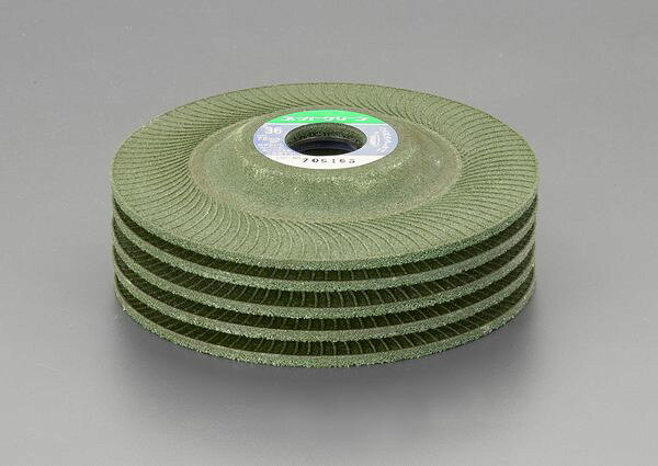 サイズ：φ125×3×22mm穴最大回転数：11000rpm粒度：#46入数：5枚一般鋼、ステンレス鋼、アルミなどのバリ、ビード取り、軽研削、研磨作業にEA809ZK-46楽天 JP店　