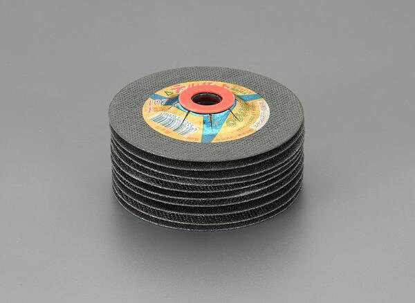 サイズ：φ107×1.0×15mm穴最大回転数：14，280rpm粒度：60S入数：10枚金属全般の小径丸棒、パイプ、鋼板、角材、トタンなどの切断用。超薄型のため切り口に焼けが無く、バリも少なくなります。EA843X-6楽天 JP店　