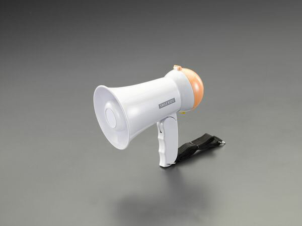 電源：単3電池×6本(別売)サイズ：φ97×155mm重量：277g 材質：ABS樹脂通達距離：音声：約70〜100mサイレン：約70〜100m定格出力：5WEA916X-63楽天 JP店　