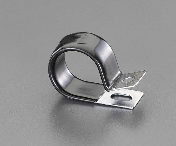 材質：スチール(電気亜鉛メッキ)＋軟質塩ビコーティング使用温度：80℃までねじ穴径：7mm適合径：50mm入数：1個EA947FK-50楽天 JP店　