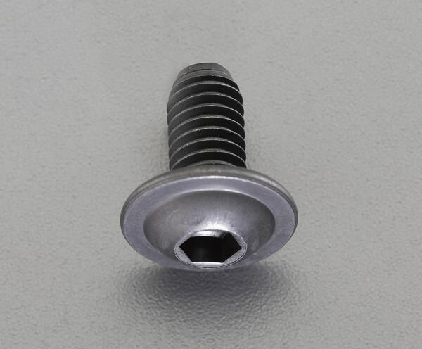 材質：構造用炭素鋼(SCM435)表面処理：黒色酸化被膜サイズ：M6×15入数：12本並目ねじEA949ML-615楽天 JP店　