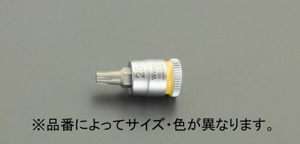 差込角：1/4”先端がボルト・ナット類をしっかりホールドして脱落を防ぐ形状です。色の違いによってサイズの選別が容易です。サイズ：T10全長：28mm000012289881楽天 JP店