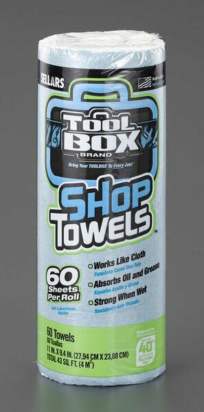 吸水性が良く、丈夫で柔らかいワイパーロールです。ワイパーサイズ：280×239mm布のような感触40%再生繊維使用水にぬれても丈夫です。汚れ、グリス、油の拭き取りに入数：1巻000012292811楽天 JP店　