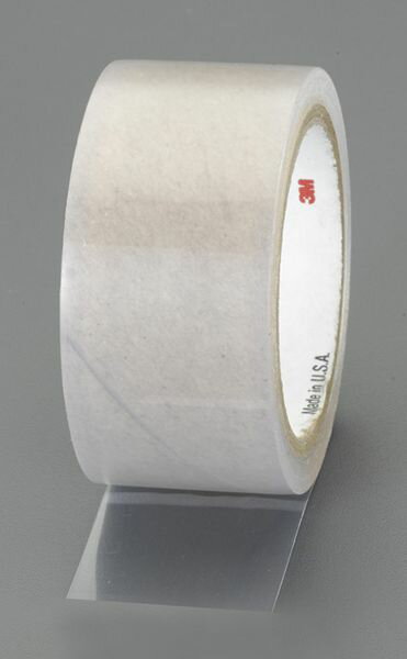 屋内・屋外用材質：基材：ポリエチレン、 粘着剤：アクリル系使用温度範囲：−20〜70℃ビニール製品の補修や、窓の隙間ふさぎ、目張りに水や湿気に強い透明度の高いテープです。幅(mm)：25.4長さ(m)：5厚さ(mm)：0.130000122...