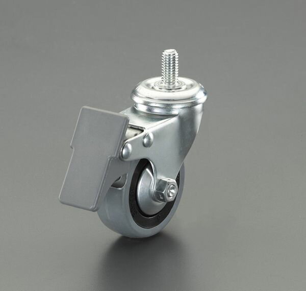 材質：金具：スチール、車輪：ゴムねじサイズ(ピッチ)：M12×25mm(1.75)仕様：自在ストッパー付車輪径×幅：60×24mm取付高(H)：83mm耐荷重：51kg000012294170楽天 JP店　