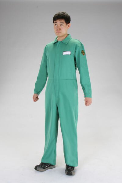 サイズ：M材質：コットンカラー：グリーン作業着の上から着れるよう大きめ仕様です。ネームタグ付サイドポケット付入数：1着EA370AA-11楽天 JP店　