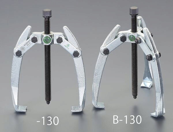 最大直径(mm)：90アーム深さ(mm)：120重量(kg)：0.87引張強度：3t爪：3本ドイツ鋼製軸を締めるにつれアームのグリップが強まります。プーラー型(外掛け)バッテリー、ターミナル、その他小物の引抜き作業に適します。外抜き能力(m...