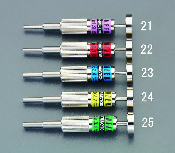 全長：85mm先端内径：φ1.9mm先端外径：φ2.5mmハウジングに挿入された接続端子の抜出作業に最適です。重量(g)：24材質：ステンレス・真鍮先端長さ：12mm入数：1個EA514CA-21楽天 JP店　