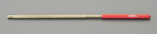 直径：4.8全長：220荒目と細目が一体構造で荒研ぎと仕上げが一度にできます。チェーンソー・包丁・ハサミ・草刈刃等の刃研ぎに。ダイヤモンドで驚異の研磨力特許技術で、目詰まりしにくく、綺麗な刃がつきます。入数：1個EA521XD-7楽天 JP店　