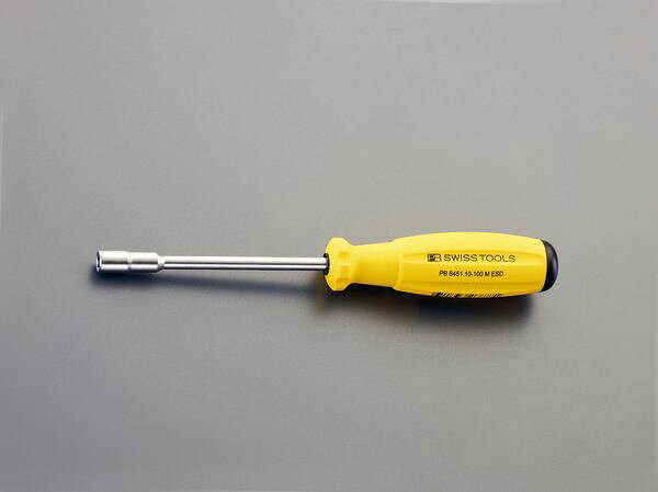 ESDタイプ六角軸：10mm全長：205mmハンドル材質：酢酸セルロースブチラートドライバービット別売入数：1本EA552A-4楽天 JP店　