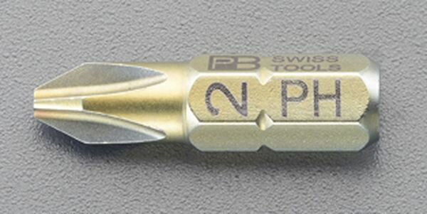 サイズ：(＋)#2全長(mm)：25六角シャンク：1/4”入数：1本EA611PA-2楽天 JP店　
