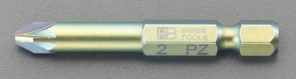 サイズ：PZ#3全長(mm)：50六角シャンク：1/4”軸径(φmm)：6.25軸長(mm)：24質量(g)：11入数：1本EA611PD-23楽天 JP店　