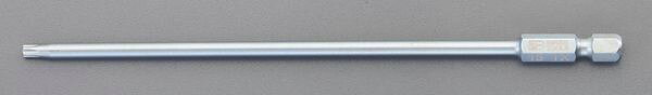 サイズ：T40全長(mm)：150六角シャンク：1/4”ボール溝中心から後端までの長さ(mm)：9.5軸長(mm)：125質量(g)：40入数：1本EA611PG-240楽天 JP店　