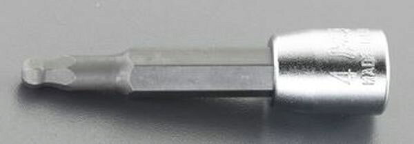 差込角：1/4”対辺(mm)：3全長(mm)：50ボールポイント付入数：1個EA618AT-303楽天 JP店　