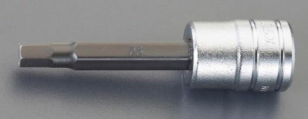 全長(mm)：59.5差込角：1/4”対辺(mm)：6重量(g)：39軸長：37入数：1個EA618NR-26楽天 JP店　