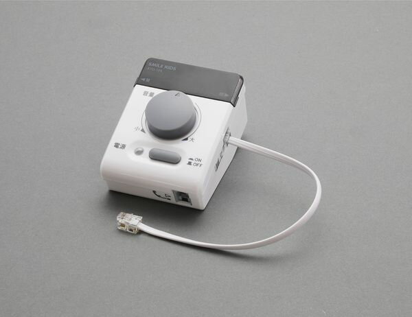 電源：単3電池×2本(別売)電話機の音を大きくできます。電話音量最大約30倍4極4芯モジュラーコードサイズ：66(W)×93(D)×53(H)mm連続使用時間：約400時間入数：1個EA764CB-9楽天 JP店　