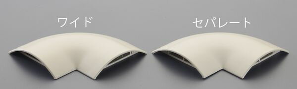 カラー：ベージュサイズ(mm)：B：75、H：15.2、L：102.5、l：9、R：39適合型番：EA947HM-272材質：PVCセパレートタイプ用ワゴンモールの蓋の上からかぶせるだけで取付できます。位置合わせが簡単にできます。基台には釘...