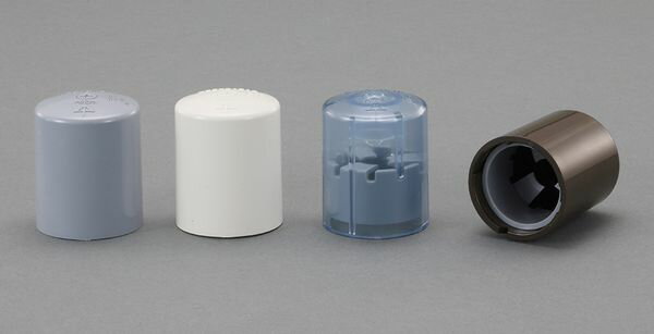 適合ねじサイズ：M12,M14サイズ：φ37.9×48mm材質：PVCコーキングの注入が容易にできるアンカーボルト用保護カバーです。色：ホワイト入数：1個EA983FM-407楽天 JP店　