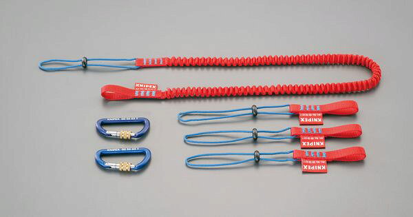 セット内容：EA983SL-151×1個、EA983SL-152×3個、EA638JG-61×2個重量(g)：115カラビナ：口の開き：23m、全長：80mm(スクリューロック付き)高層建築から高所作業まで、さまざまな用途に使用できるツール...