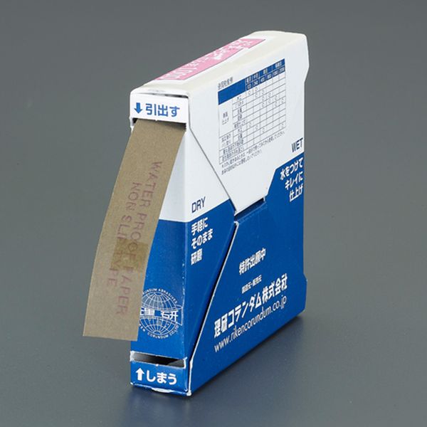 粒度：#1000サイズ：15mm×3m砥粒：炭化ケイ素(sic)基材：木材パイプ、セルロース接着剤：エポキシ樹脂作業に応じて必要な長さにカットして使えます。手軽にそのまま研磨使用したい分だけちぎって磨く無駄をなくし指先研磨入数：1個EA36...