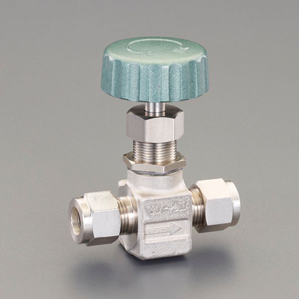 材質：弁箱：ステンレス鋼(316SS) 弁棒：ステンレス鋼(SUS630)使用流体：空気・水・油・ガス(※)、化学薬品※注意：可燃性ガス、毒性ガスへの使用不可最高使用圧力：水・油・ガス(常温以下)：3.43MPa 水・油・ガス(100℃以下...