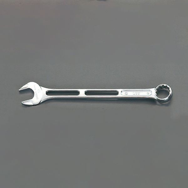 材質：クロムバナジウム鋼(ニッケルクロムメッキ)サイズ(mm)：27全長(mm)：340厚み(mm)：10.5×16重量(g)：38012ポイント強度を保持しつつ軽量化を実現入数：1本EA614AA-27楽天 JP店　