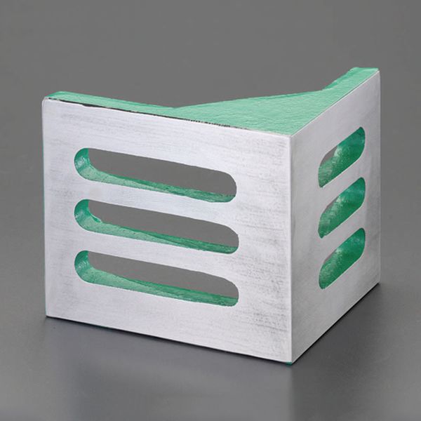 メーカー：大西測定型番：167-100Kサイズ(mm)：100×125×100重量(kg)：2.1溝本数：3本直角度：±0.05mm簡易的な横中グリ作業、旋盤作業に鋳抜き孔を利用した固定が可能材質：鋳鉄入数：1個EA718AB-2A楽天 JP店　
