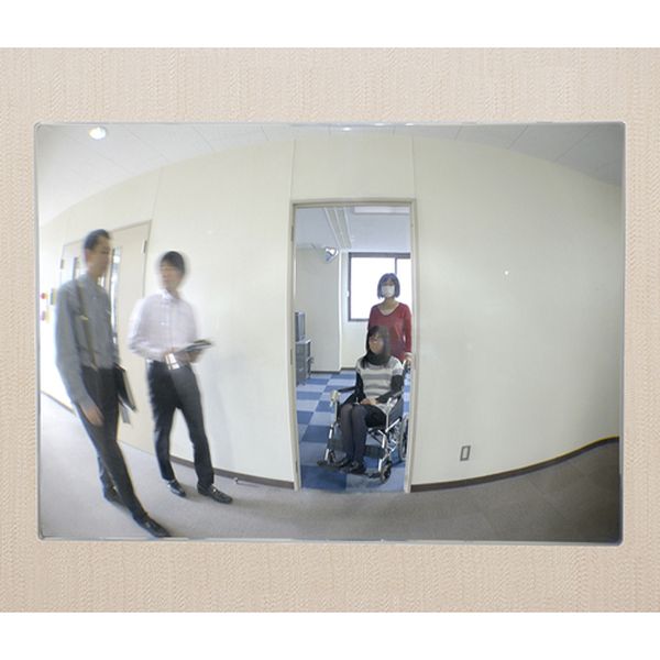 メーカー：コミー（Komy）型番：FT22Mサイズ(mm)：220×165曲面：180R重量(g)：200材質：ミラー：アクリル フレーム：アルミニウム室内専用左右用ミラー狭いT字路等で死角が自然と目に入り、衝突防止に役立ちます。雨・風のあ...