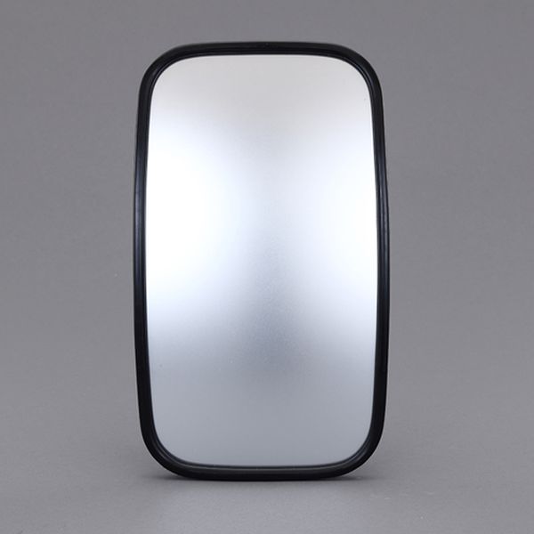 サイズ：角210×120mm重量：230g材質：鏡面：ガラス 本体：PPD型：穴に通すタイプピボット：8mmピボットタイプ（8mm）ですので他の車両の汎用にフォークリフト用のバックミラーです。その他トラクター、建設機械等のサイドミラーとして...