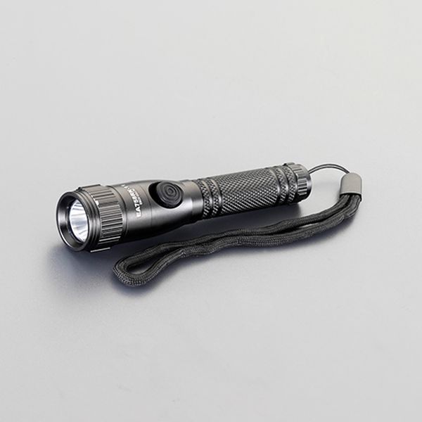 光源：LED球照射パターン：点灯、点滅明るさ：100ルーメン(強)、50ルーメン(中)、10ルーメン(弱)、100ルーメン(点滅)使用電池：単4×1本（別売）電池寿命：約2時間(強)、約4時間(中)、約20時間(弱)、約42時間（点滅）照射...