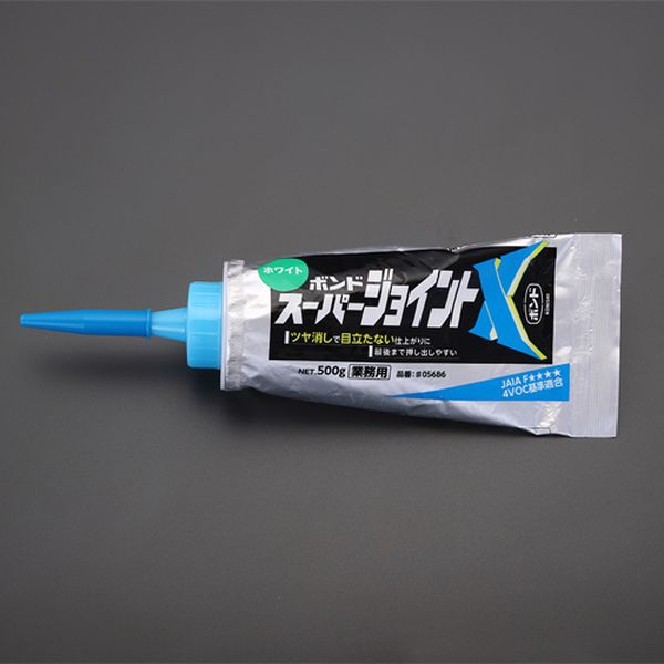 内容量：500gカラー：ホワイト使用温度範囲：常温硬化時間：24時間天井・壁面のコーナー・ドア枠・窓枠まわりのコーキング。下地のすき間、凹凸補修。アクリル樹脂系防カビ剤入り。JAIA　F☆☆☆☆JAIA4VOC入数：1本EA930AF-31...