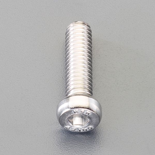 材質：ステンレス（SUS304CUN）仕様：全ねじサイズ：M8×35入数：2頭部高さ：5.0mm引張強度：1000N/m強度クラス：A2-100通常よりヘッド（キャップ）部が薄い仕様です。EA949MY-835楽天 JP店　