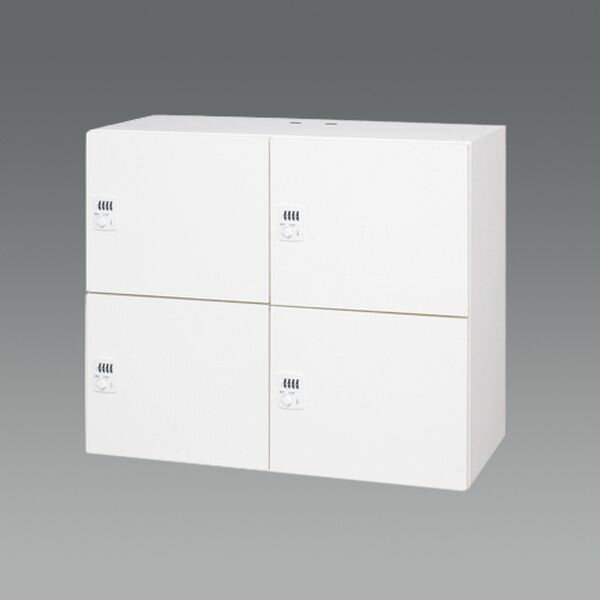 内寸法：415.5(W)×388(D)×340(H)mm外寸法：900(W)×450(D)×760(H)mm材質：SPCC重量：30カラー：ホワイト4桁の数字を合わせて施開錠できるタイプ。決めた数字での固定番号と閉めた時の数字でのみ開錠でき...
