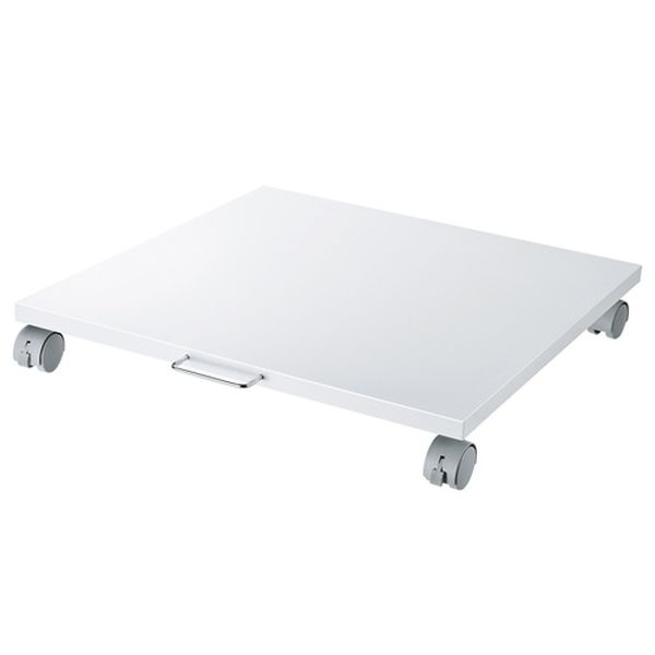 メーカー：サンワサプライ型番：LPS-T6060F※注意※：【お客様組立品】サイズ(W×D×H)mm：600×635×90重量(kg)：4.9総耐荷重：60kg（均等耐荷重）材質：天板・スチール（エポキシ樹脂紛体塗装）キャスター：自在×2、...