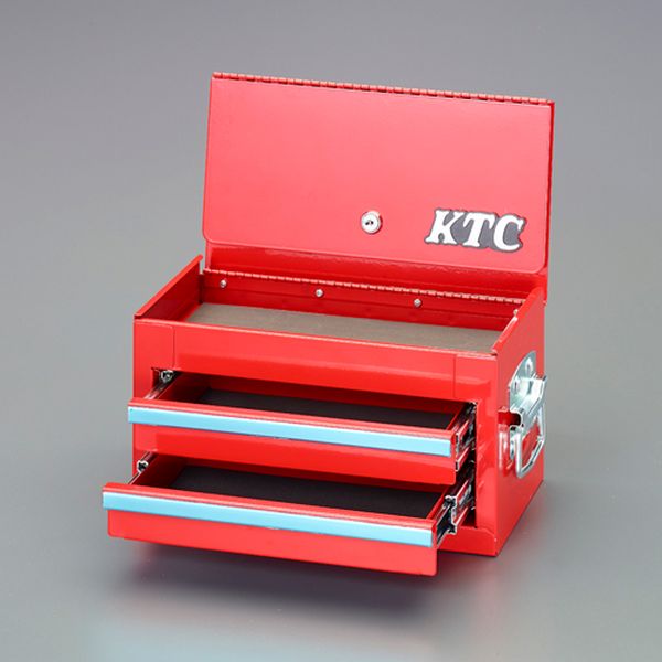 サイズ(W×D×H)mm：300×150×145(サイドハンドル含む)重量(kg)：3.1耐荷重(kg)：6引出し内寸：215(W)×130(D)×38(H)mm×2個引出し耐荷重：3付属品：トップマット×1、 引出しマット×2ベアリングレ...