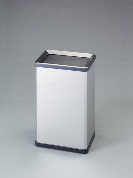 サイズ：360(W)×250(D)×600(H)重量：3.2kg容量：37L材質：本体：ステンレス4仕上げ、ポリプロピレン ふた枠：ABS樹脂（再生樹脂）中缶：無フタはスイング開閉式です。袋止め付入数：1台EA995AA-11F楽天 JP店　