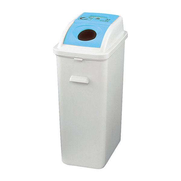 容量：45Lサイズ：280(W)×450(D)×650(H)mm材質：再生ポリプロピレン重量：2.6用途：ビン・カン用カラー：青分別シール付ゴミ袋止め付き入数：1個EA995CA-42A楽天 JP店　