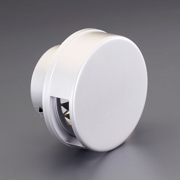 適用パイプ内径(φmm)：145〜160材質：本体、フード：SUS304仕上：メタリックグレー塗装外壁用強制給排気口丸形のフラットカバータイプです入数：1個EA997ME-22楽天 JP店