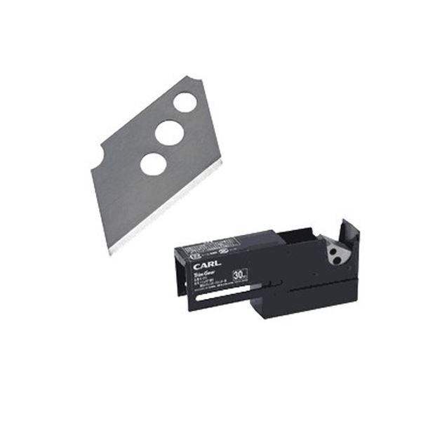 メーカー：カール事務器（CARL）型番：K-05EA583B-1、2用替刃材質：鋼材、PPサイズ：幅18×奥行35.5×厚さ0.5mm重量：1.6g30枚入000012332876楽天 JP店