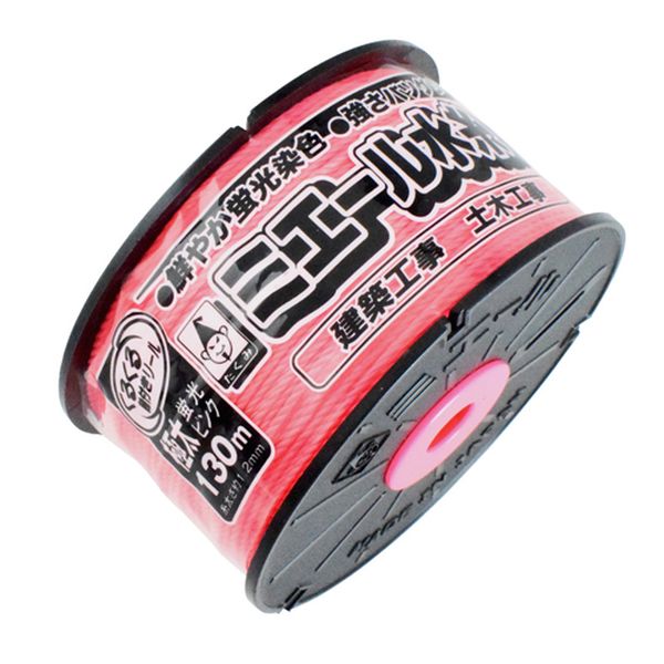 線径×長さ：1.2mm×130mリールサイズ：φ78×45mmリール穴径：φ9mmカラー：ピンク最高級ナイロン糸使用入数：1個000012347596楽天 JP店　
