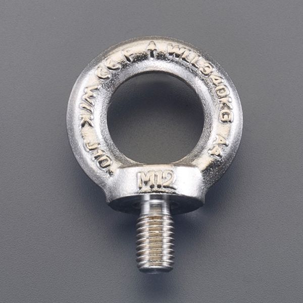 材質：ステンレス(SUS316)使用荷重：140kg内径：20mm線径：8mmねじ径：M6×13入数：1個000012334175楽天 JP店　