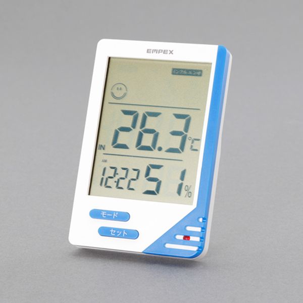 メーカー：エンペックス気象計（EMPEX）型番：TD-8180測定範囲：温度：-10〜60.0℃、湿度：20〜95％RH分解能：温度：0.1℃（0〜50℃） 湿度：1％RH（20〜95％RH）精度：温度：±1℃(0〜40℃)、湿度：±5％R...