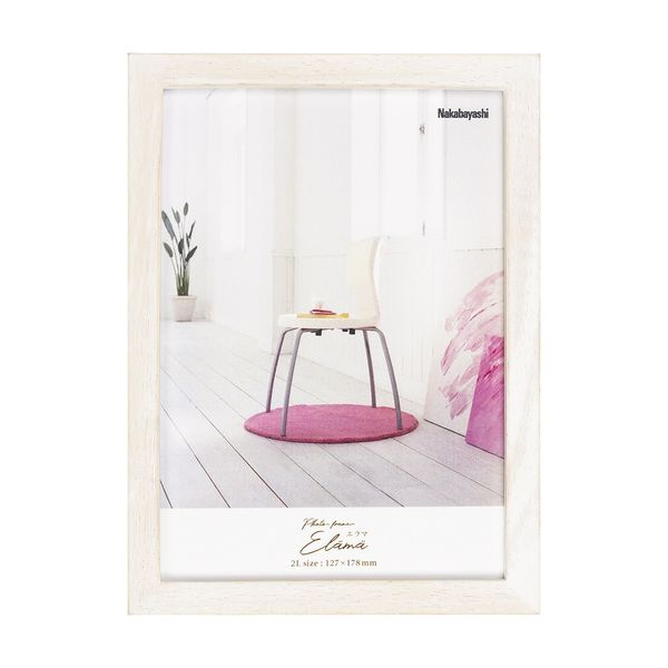 規格：2L判収納用紙サイズ：178×127mmカラー：ホワイト材質：木製（ラバーウッド）付属品：スタンド付（縦置き、横置き両用）　吊り金具付ぬくもりを感じる天然木を使用したフォトフレーム入数：1枚000012335856楽天 JP店