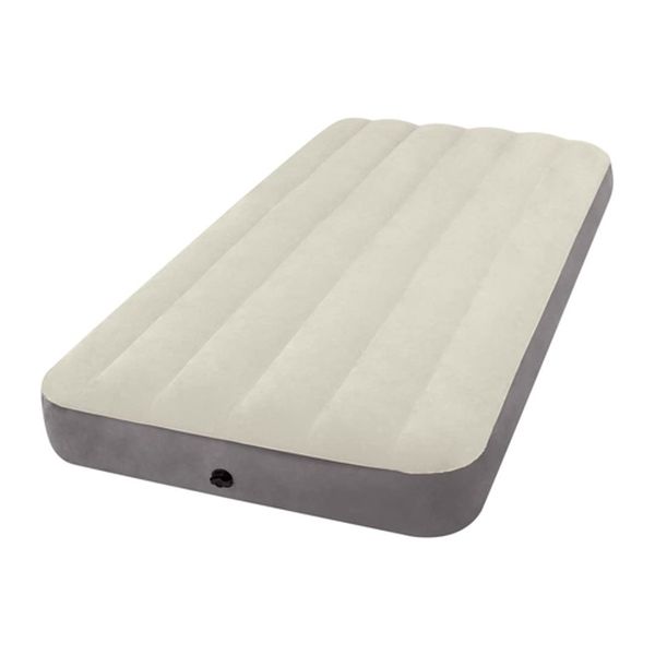 使用時サイズ(収納時サイズ)W×L×T(mm)：990×1910×250 (310×90×280)重量(kg)：2.6耐荷重(kg)：136材質：塩化ビニル樹脂付属品：リペアキットシングルサイズファイバーテックテクノロジー（数千本から構成さ...